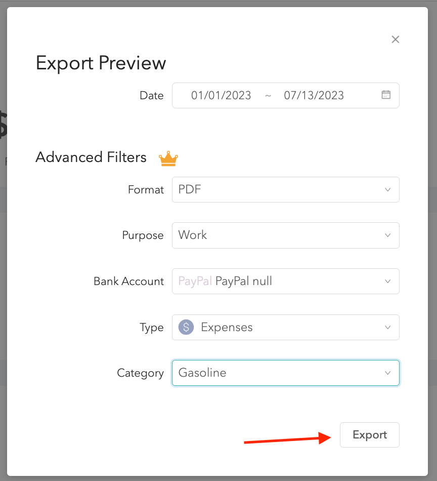 How to Export Transactions by Category – Everlance Help Center