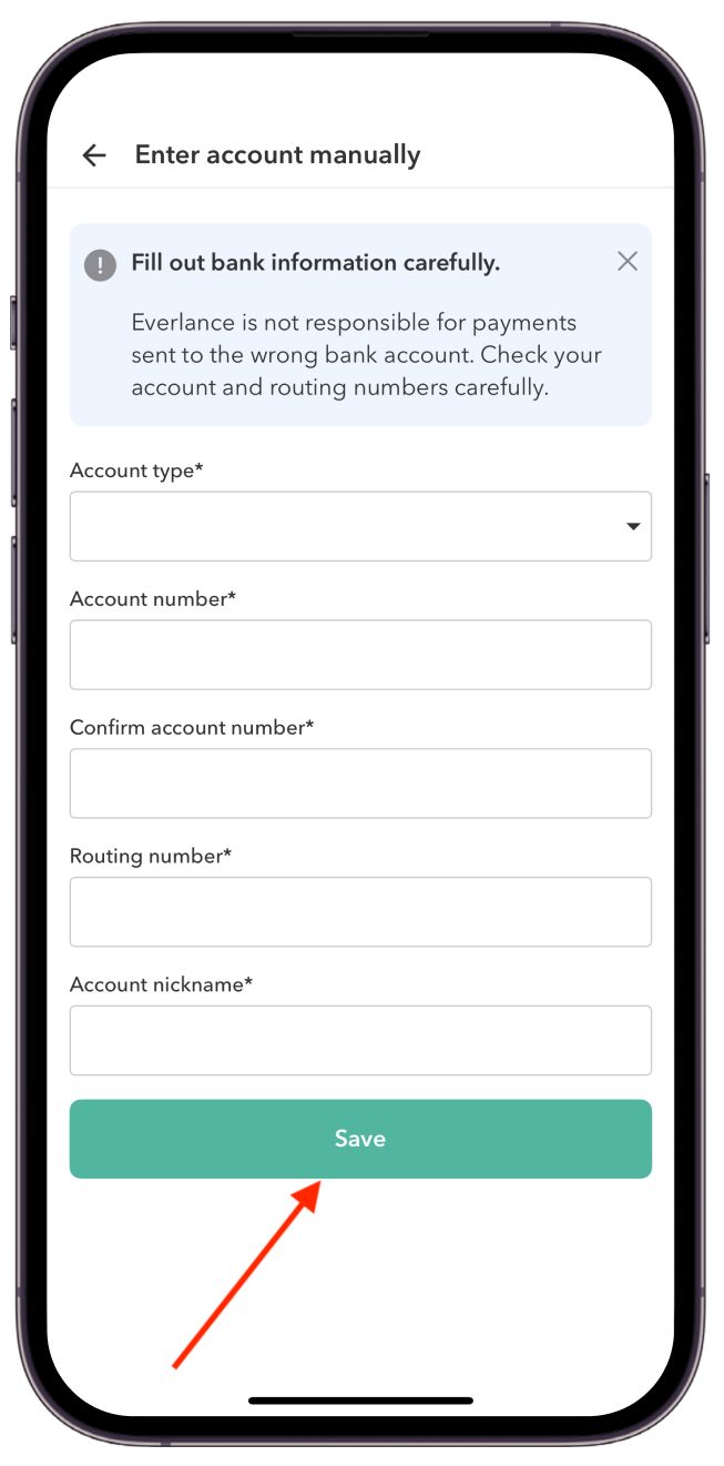 How to Set up Direct Deposit for Everlance Payments – Everlance Help Center