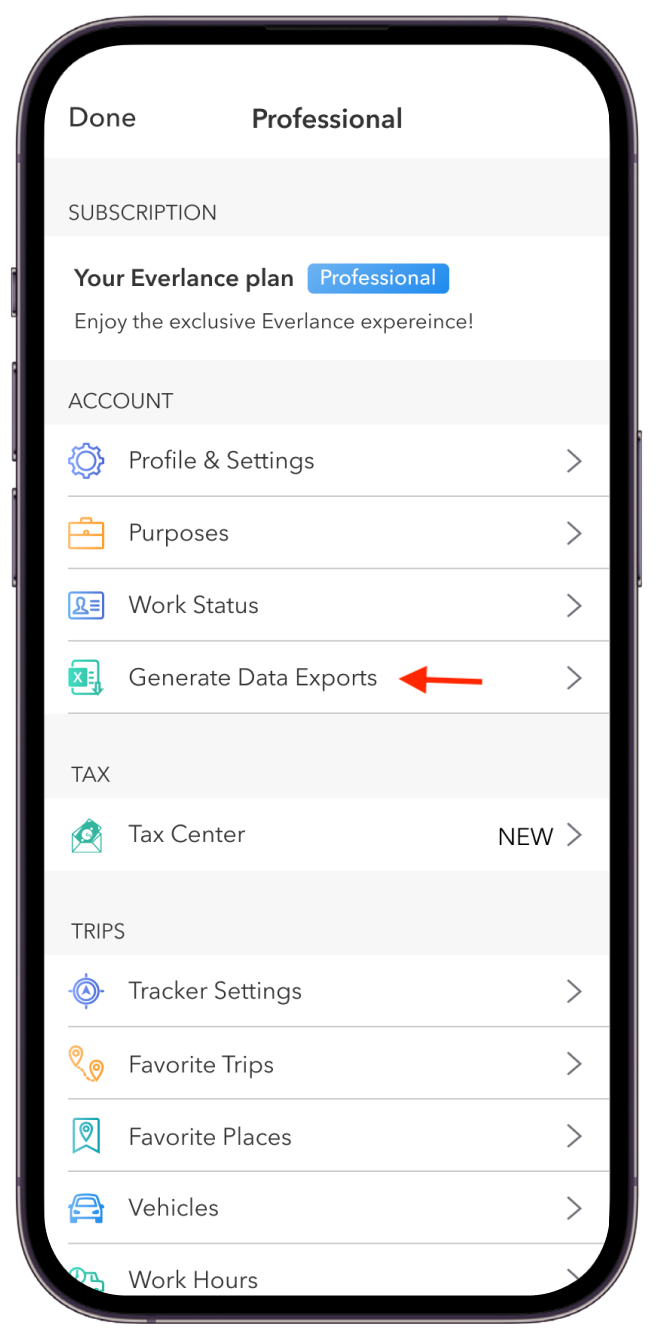 How to Generate PDF Exports (Starter and Professional Feature) – Everlance